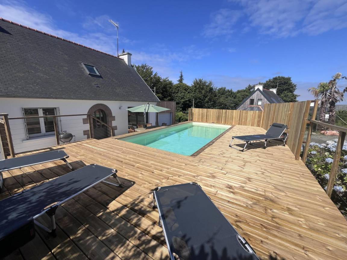140 M² Gîte ∙ 5 Chambres ∙ 10 Personnes - Penvénan