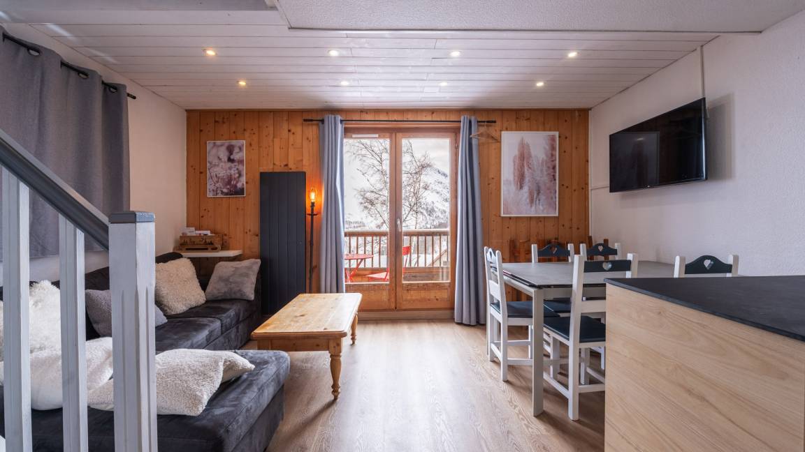 60 M² Appartement ∙ 3 Chambres ∙ 8 Personnes - Saint-Sorlin-d'Arves