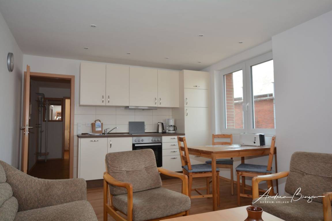 45 M² Appartement ∙ 2 Chambres ∙ 3 Personnes - Borkum