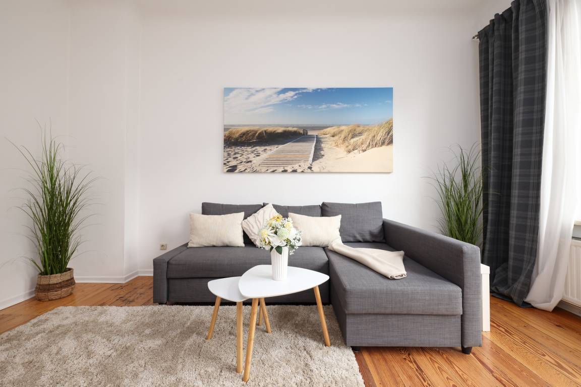 65 M² Ferienwohnung ∙ 1 Schlafzimmer ∙ 4 Gäste - Laboe