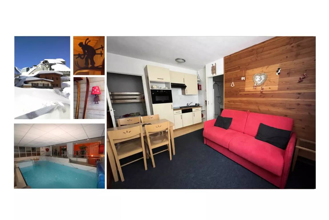21 M² Studio Flat ∙ 1 Bedroom ∙ 4 Guests - Laruns