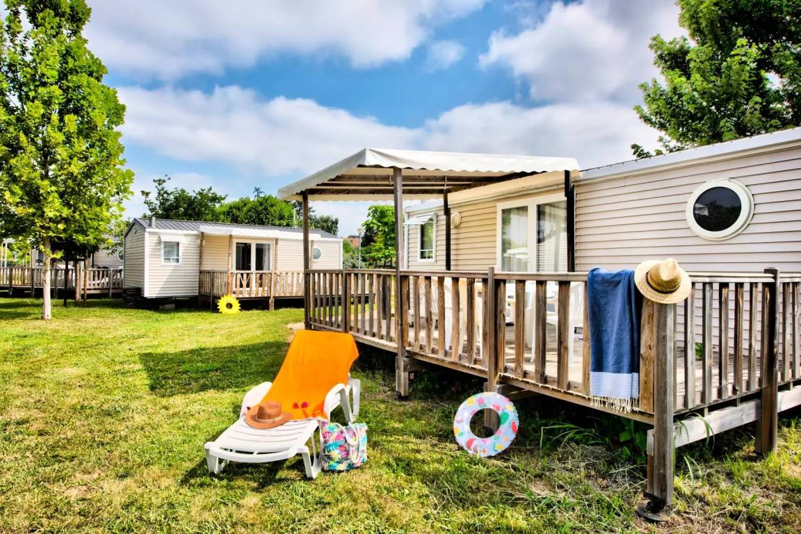 27 M² Mobilheim ∙ 2 Schlafzimmer ∙ 4 Gäste - Souillac