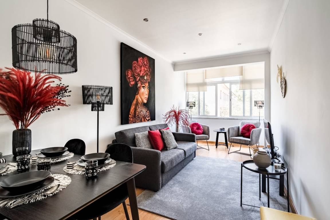 70 M² Apartamento ∙ 2 Habitaciones ∙ 4 Huéspedes - Lisboa