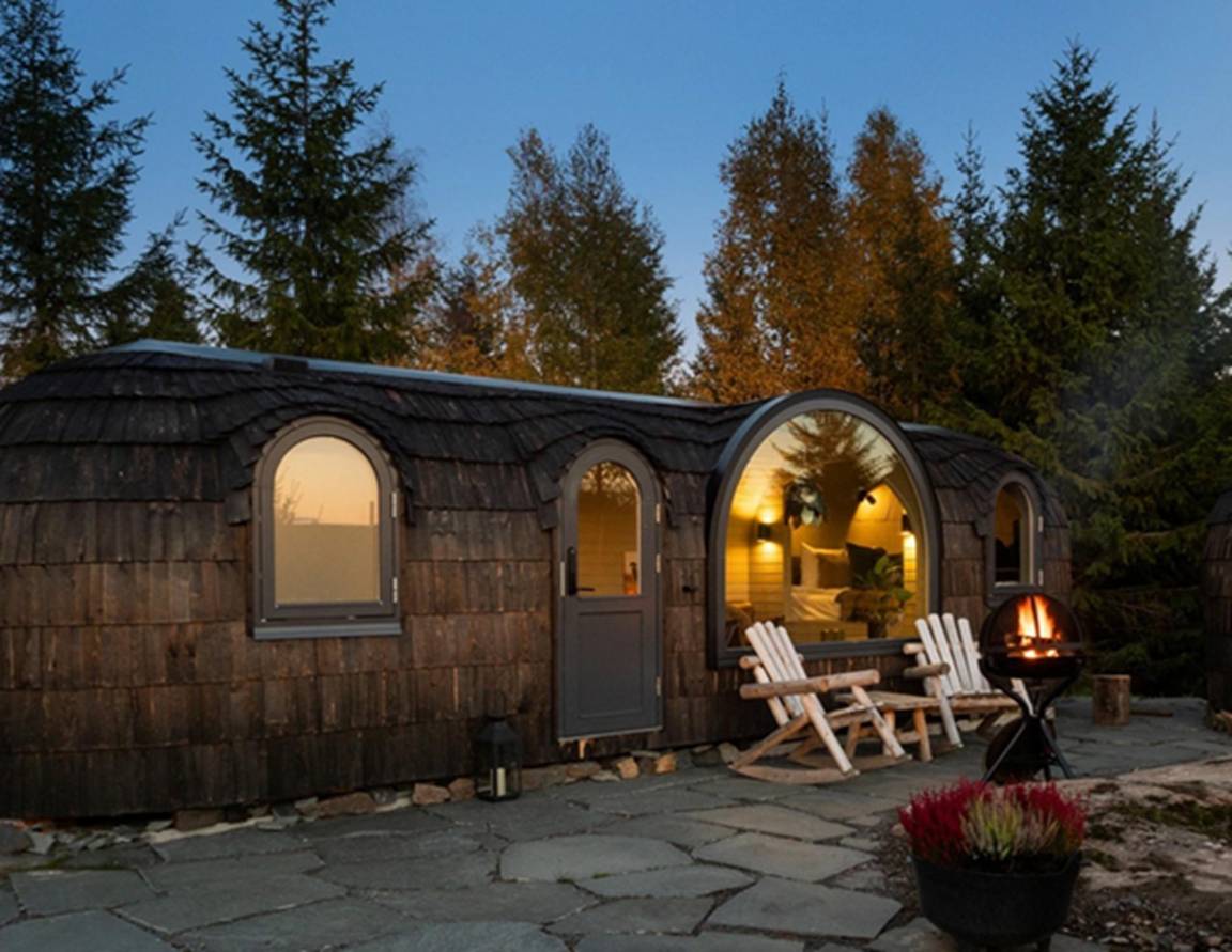 21 M² Hütte ∙ 1 Schlafzimmer ∙ 2 Gäste -