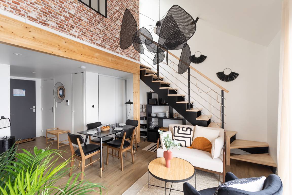 45 M² Apartamento ∙ 2 Habitaciones ∙ 4 Huéspedes - Rennes