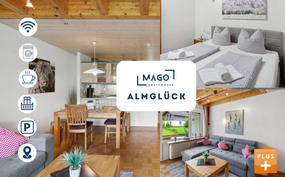 68 M² Appartement ∙ 3 Chambres ∙ 4 Personnes - Balderschwang