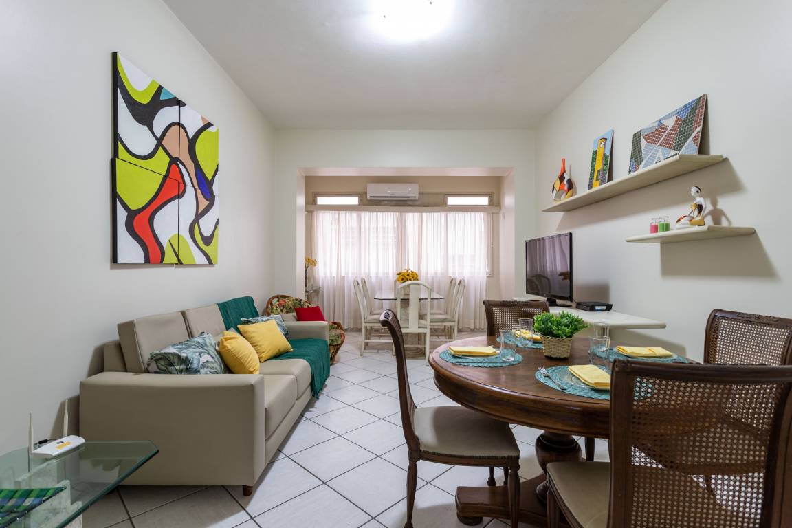 120 M² Apartment ∙ 3 Bedrooms ∙ 6 Guests - Rio de Janeiro, Brezilya