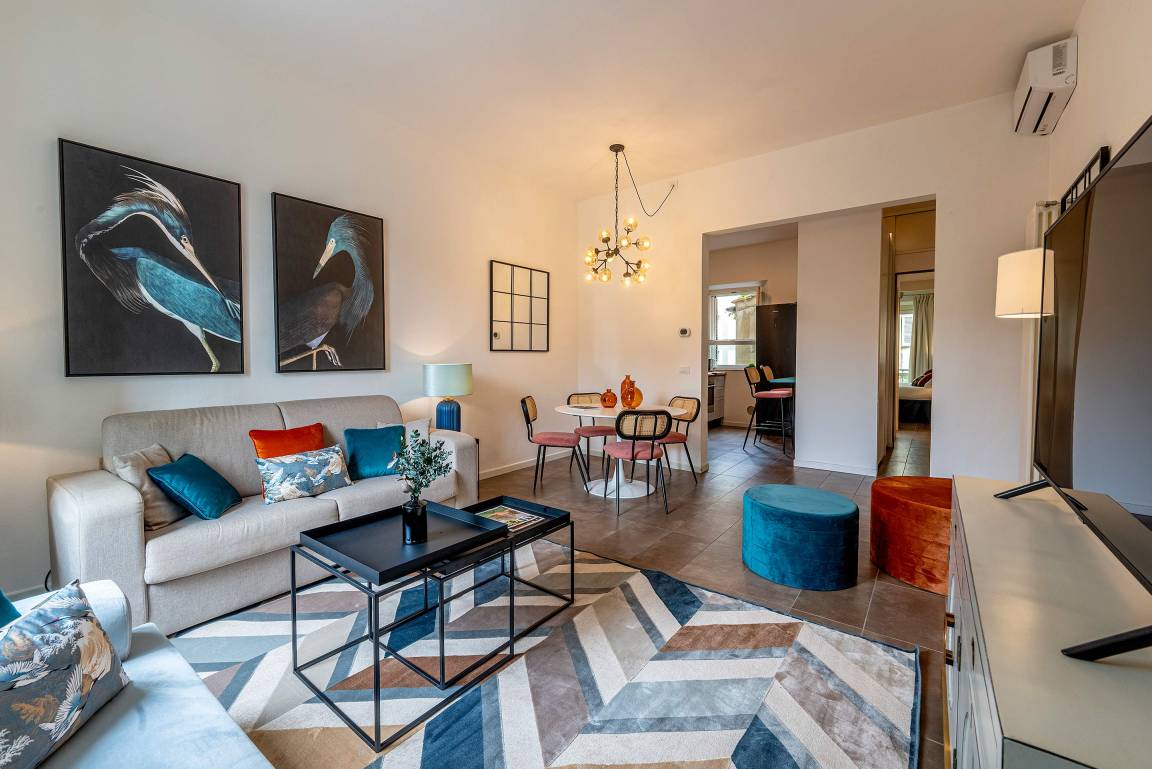 60 M² Apartamento ∙ 1 Habitación ∙ 4 Huéspedes - Pisa