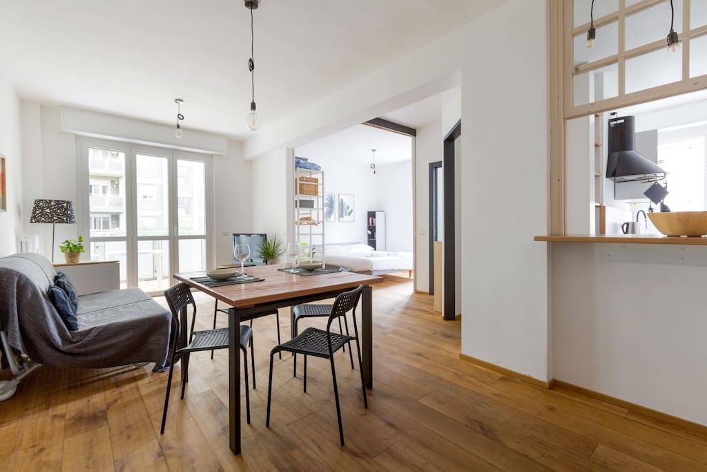 60 M² Appartement ∙ 1 Chambre ∙ 4 Personnes - Milan