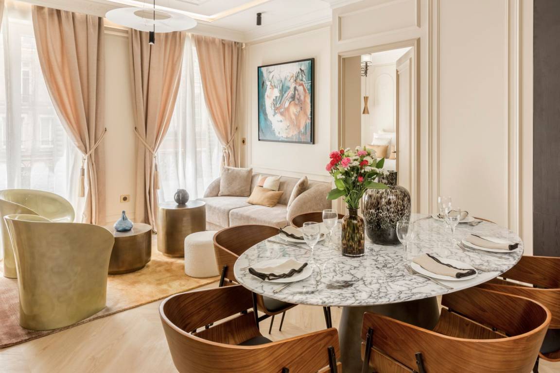 84 M² Appartement ∙ 3 Chambres ∙ 6 Personnes - Parc de la Villette