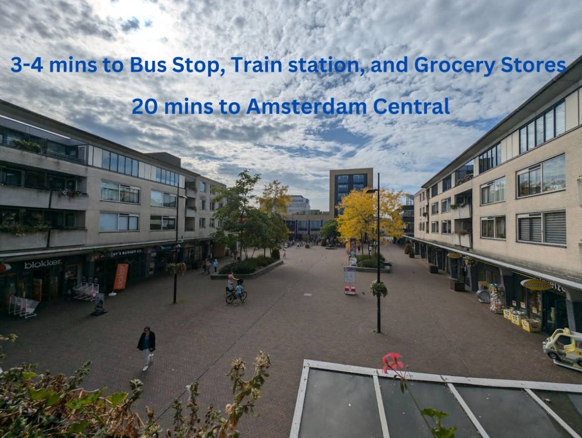 80 M² Apartment ∙ 1 Bedroom ∙ 1 Guest - Lelystad