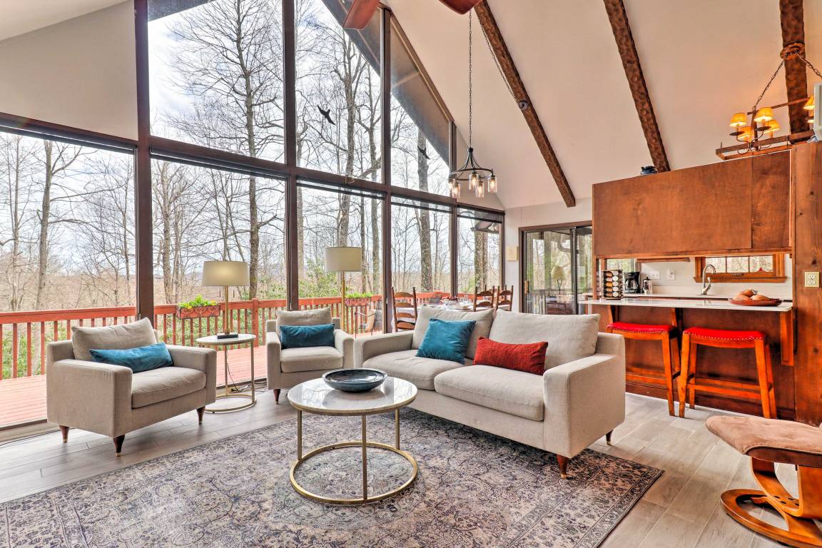 111 M² House ∙ 3 Bedrooms ∙ 6 Guests - Brevard, NC