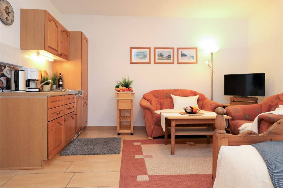 23 M² Ferienwohnung ∙ 1 Schlafzimmer ∙ 2 Gäste - Ahrenshoop
