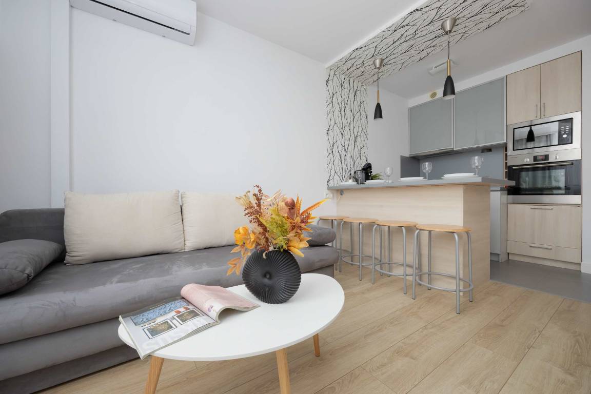 29 M² Apartamento ∙ 1 Habitación ∙ 4 Huéspedes - Varsovia