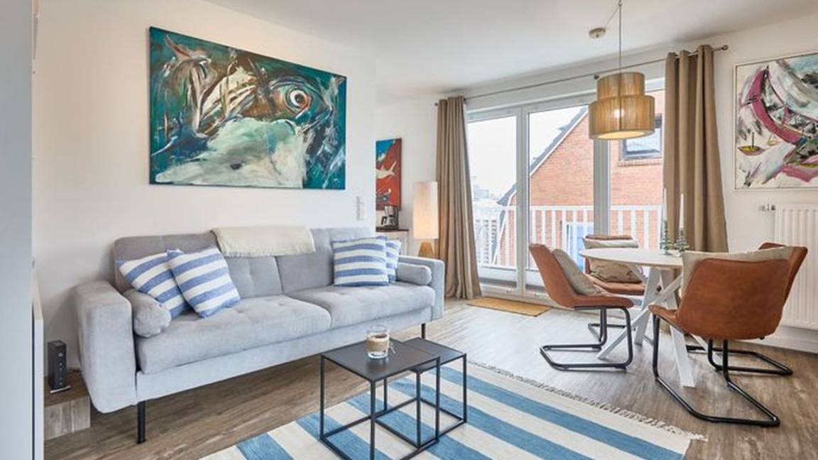 62 M² Apartment ∙ 1 Bedroom ∙ 3 Guests - Cuxhaven