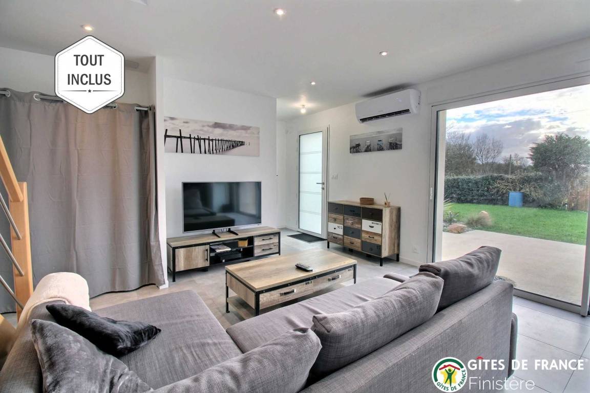 60 M² Gîte ∙ 2 Chambres ∙ 4 Personnes - Plozévet