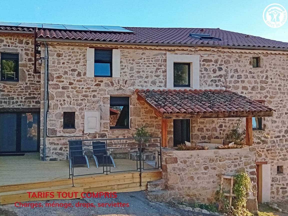 110 M² Cottage ∙ 3 Chambres ∙ 9 Personnes - Annonay