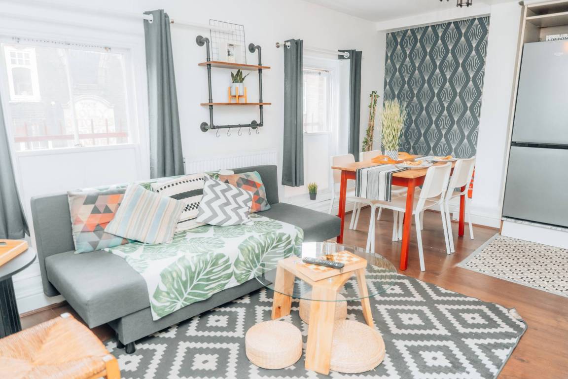 50 M² Apartment ∙ 1 Bedroom ∙ 1 Guest - London