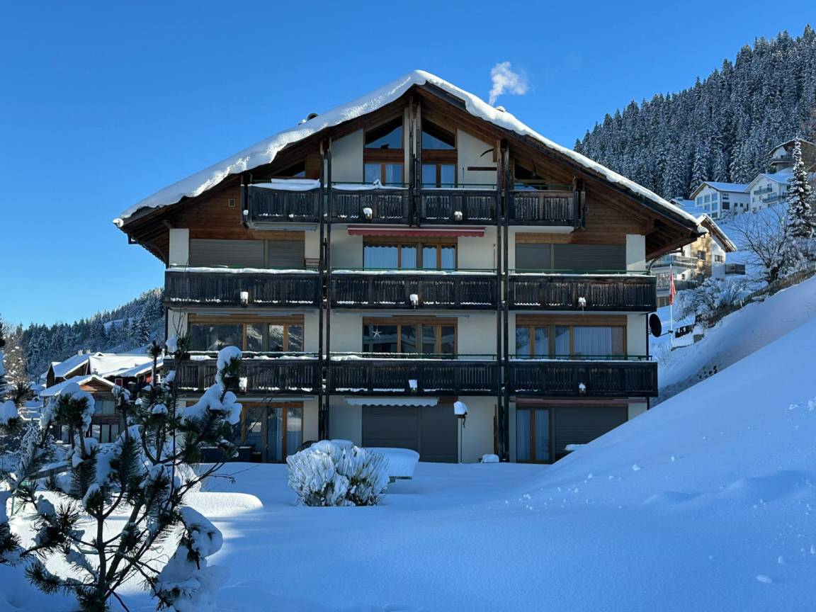 80 M² Appartement ∙ 2 Slaapkamers ∙ 4 Gasten - Obersaxen