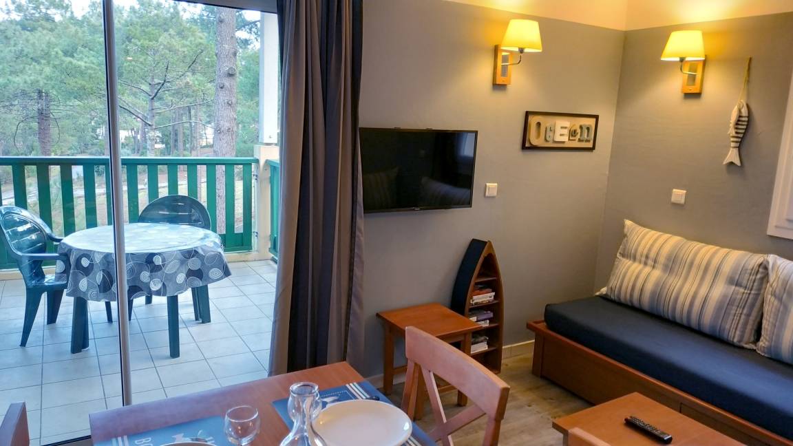 30 M² Appartement ∙ 1 Chambre ∙ 4 Personnes - Carcans