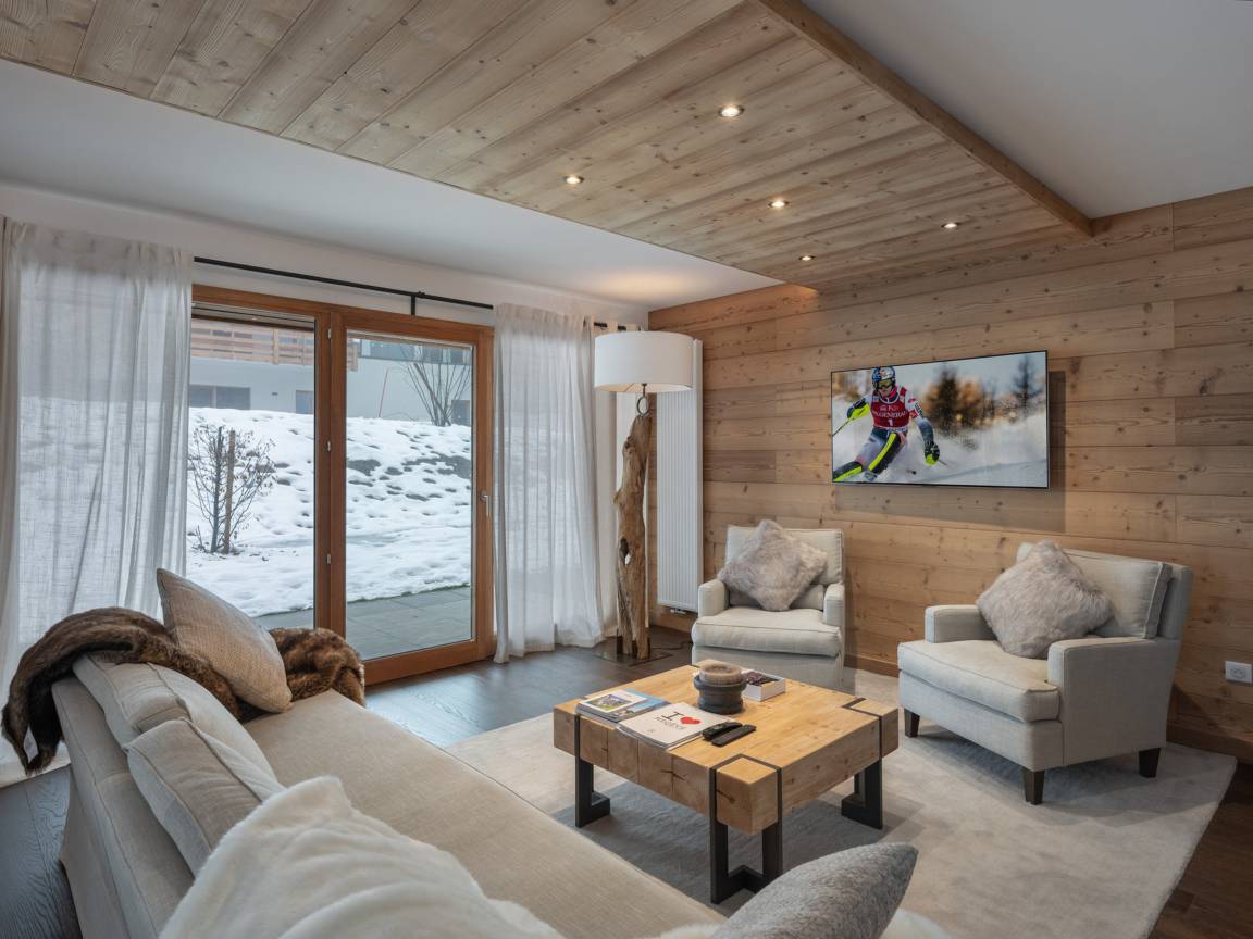 100 M² Appartement ∙ 3 Chambres ∙ 7 Personnes - Megève