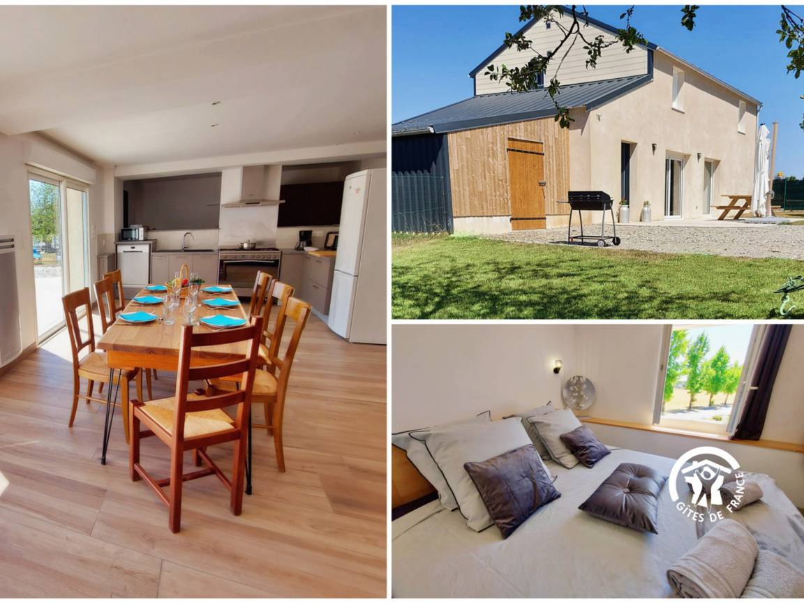 124 M² Cottage ∙ 3 Chambres ∙ 7 Personnes - Craon