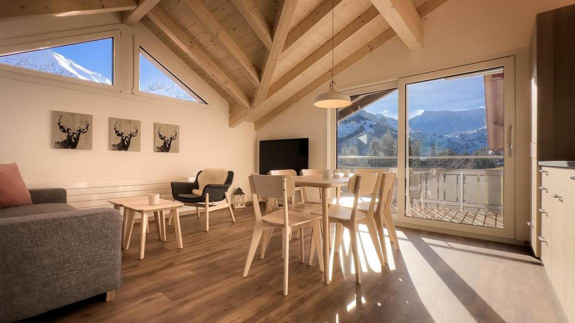 67 M² Apartment ∙ 3 Bedrooms ∙ 6 Guests - Adelboden