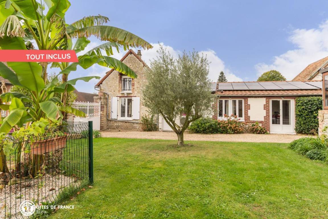 91 M² Gîte ∙ 2 Chambres ∙ 4 Personnes - Gaillon