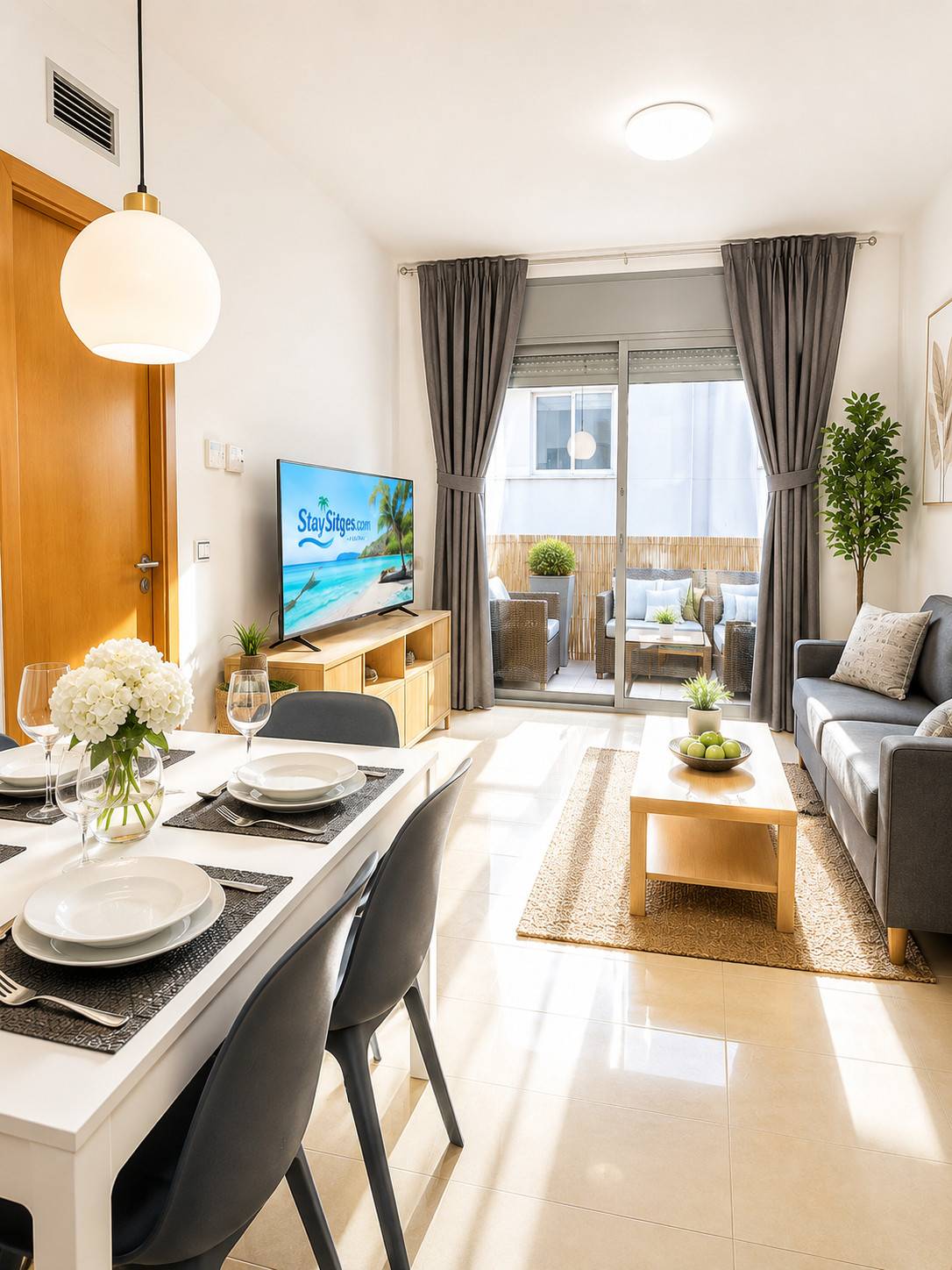 Apartamento ∙ 3 Habitaciones ∙ 5 Huéspedes - Sitges
