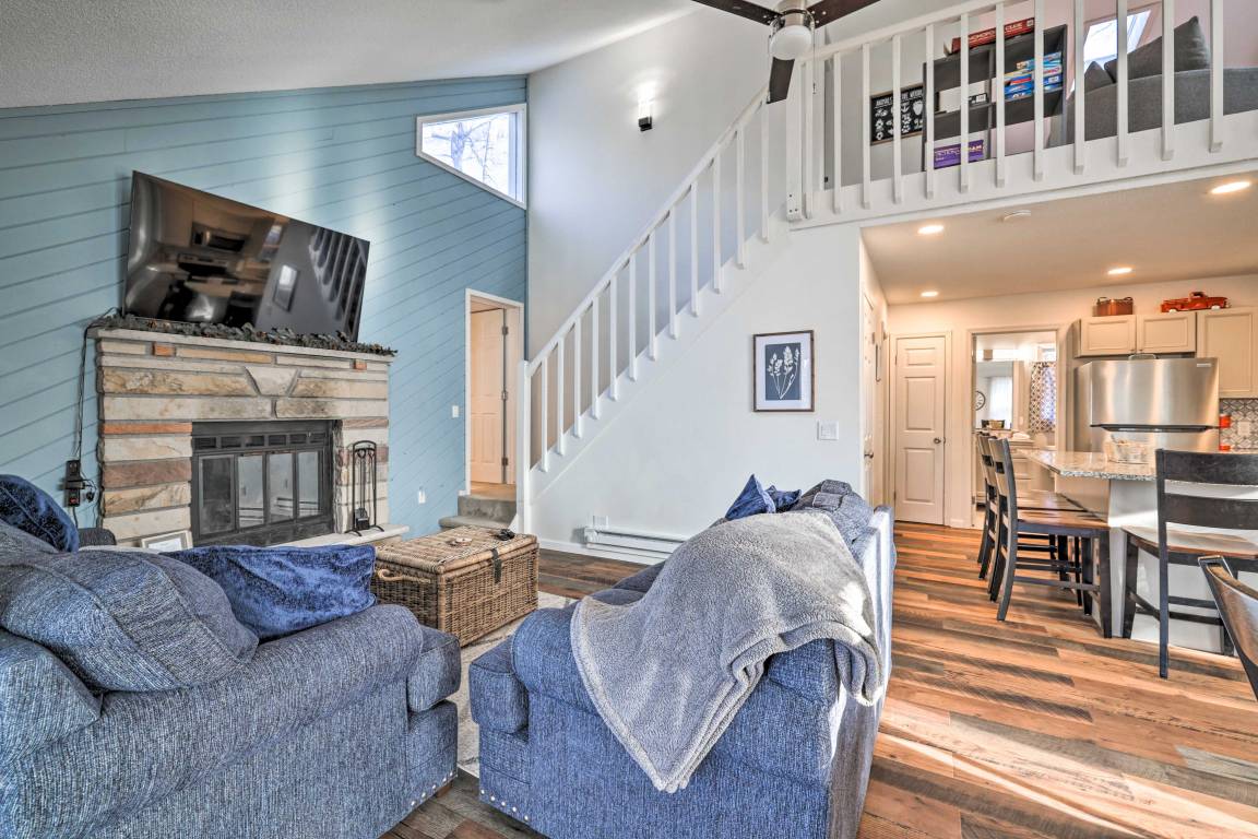 157 M² Cottage ∙ 3 Bedrooms ∙ 6 Guests - Pocono Mountains, PA