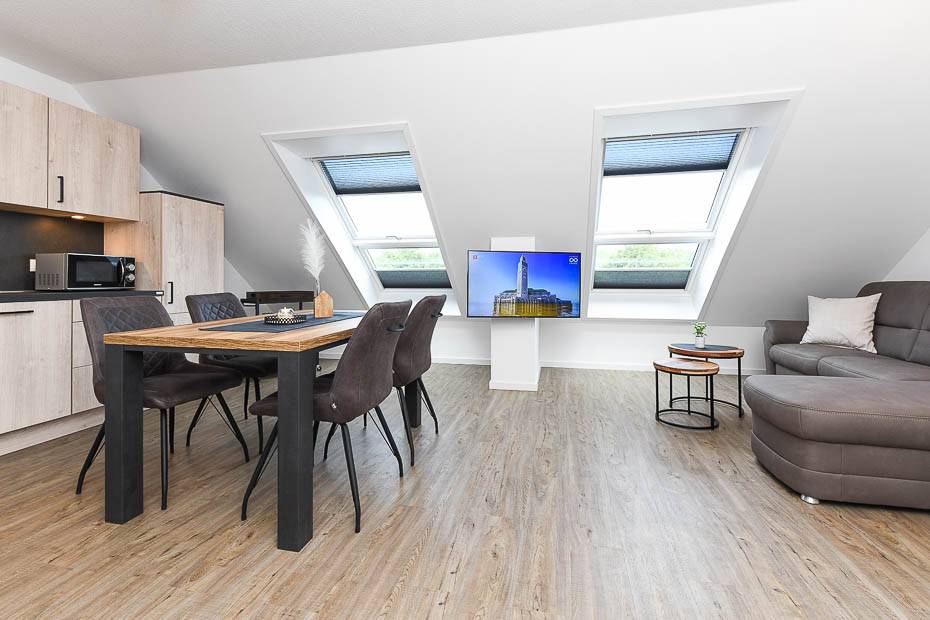 50 M² Ferienwohnung ∙ 2 Schlafzimmer ∙ 4 Gäste - Neuharlingersiel