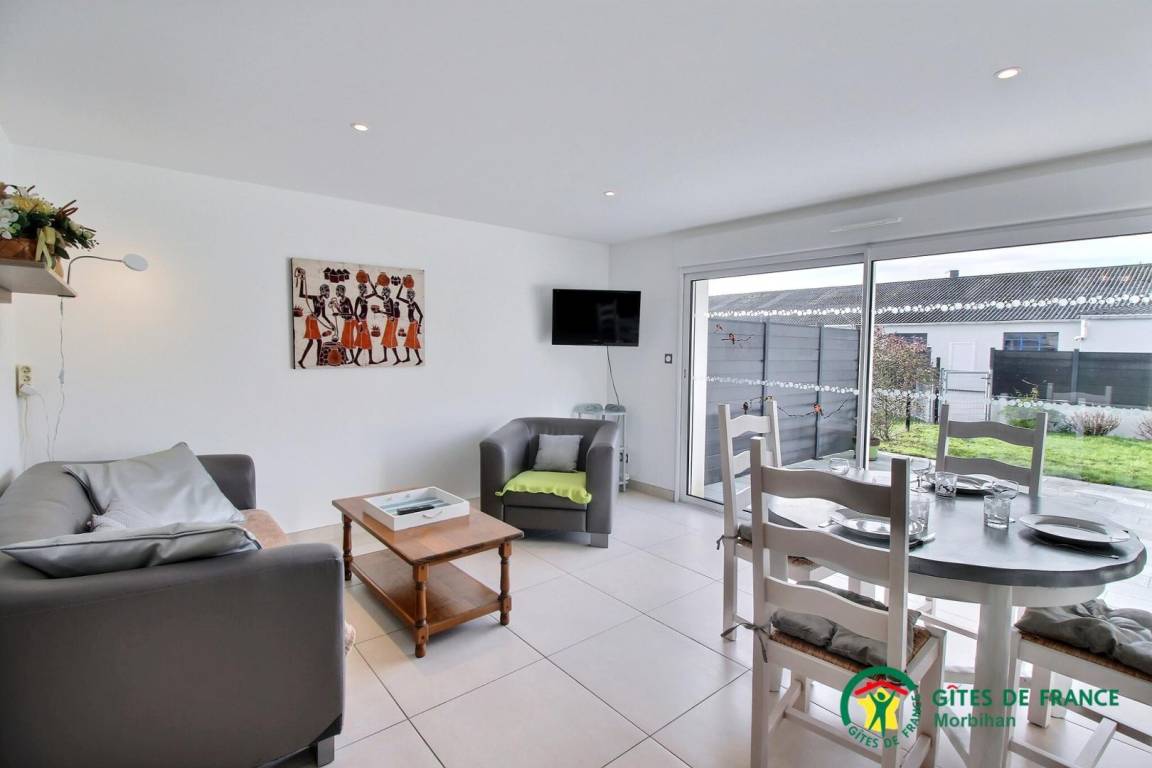 90 M² Gîte ∙ 2 Chambres ∙ 4 Personnes - Larmor-Baden