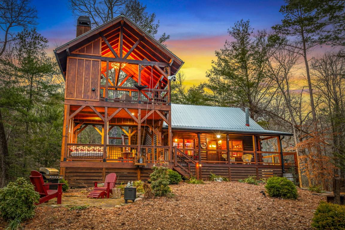 Cabin ∙ 2 Bedrooms ∙ 6 Guests - Cherry Log, GA