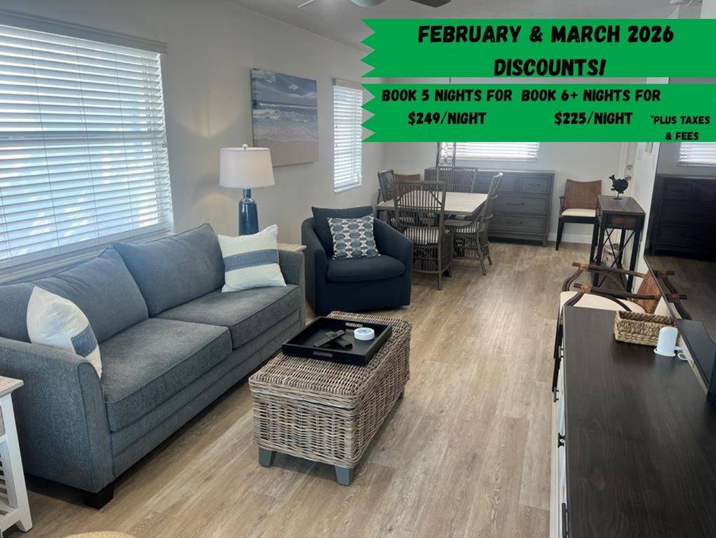 62 M² Villa ∙ 1 Bedroom ∙ 4 Guests - Siesta Key, FL