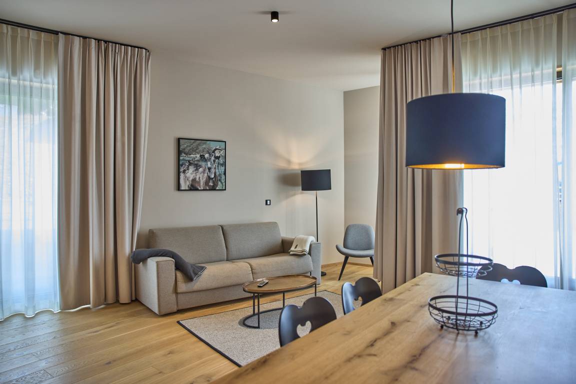 72 M² Ferienwohnung ∙ 1 Schlafzimmer ∙ 6 Gäste - Lech