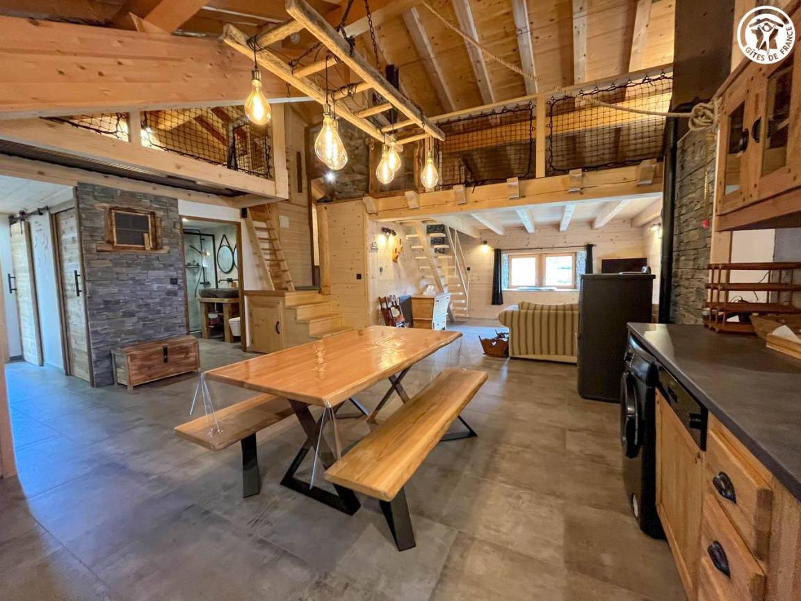 58 M² Gîte ∙ 1 Chambre ∙ 6 Personnes - Bessans