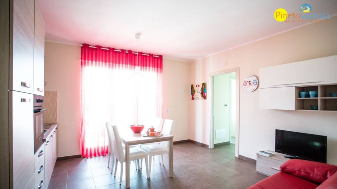 Appartement ∙ 1 Slaapkamer ∙ 4 Gasten - Pineto