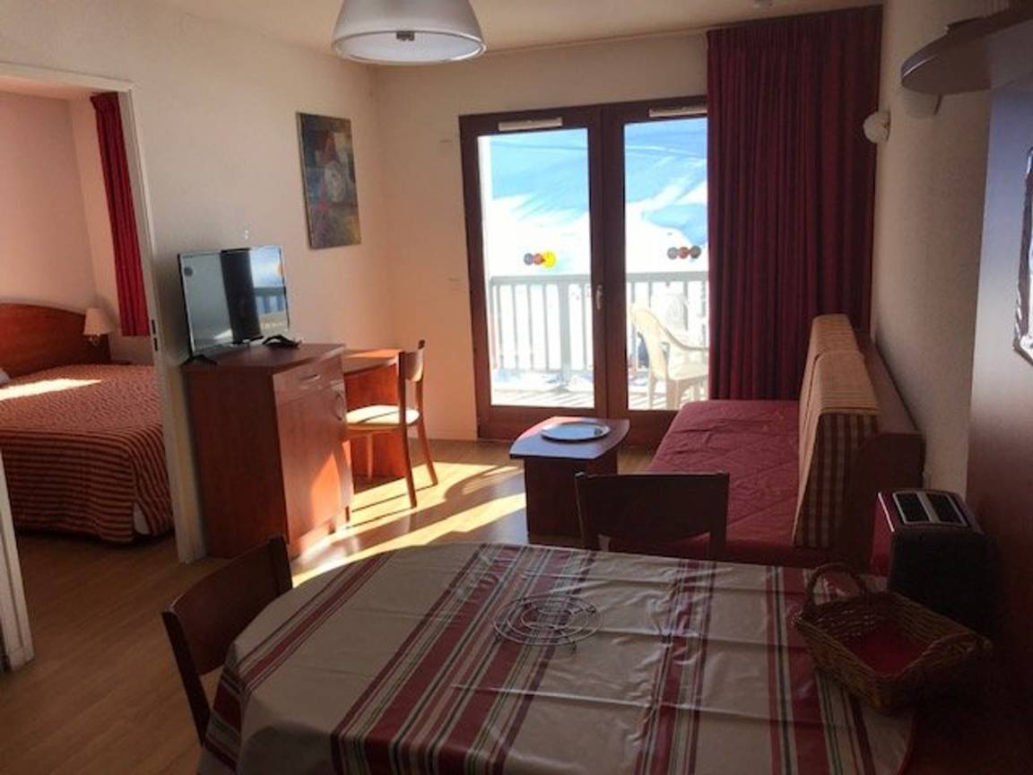 33 M² Apartamento ∙ 1 Quarto ∙ 4 Hóspedes - La Mongie