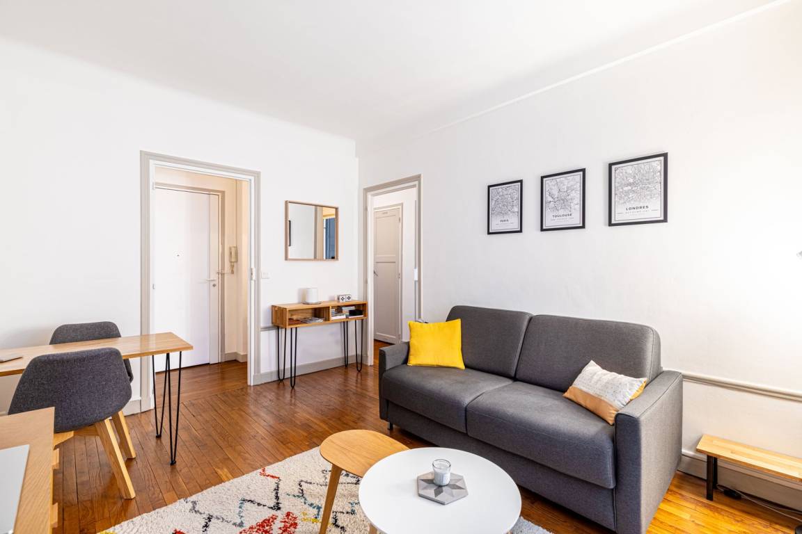 Appartement ∙ 1 Chambre ∙ 2 Personnes - Porte de Saint-Ouen