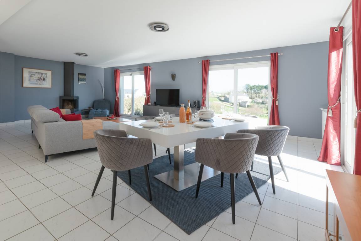 180 M² Maison De Vacances ∙ 7 Chambres ∙ 13 Personnes - Ploudalmézeau