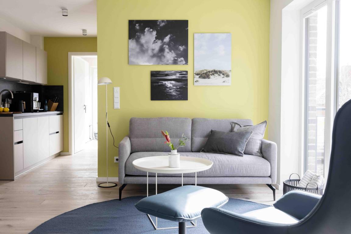 45 M² Ferienwohnung ∙ 1 Schlafzimmer ∙ 2 Gäste - Tating