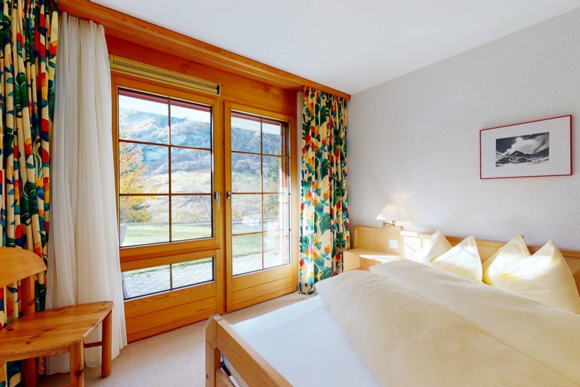 60 M² Ferienwohnung ∙ 1 Schlafzimmer ∙ 5 Gäste - Leukerbad