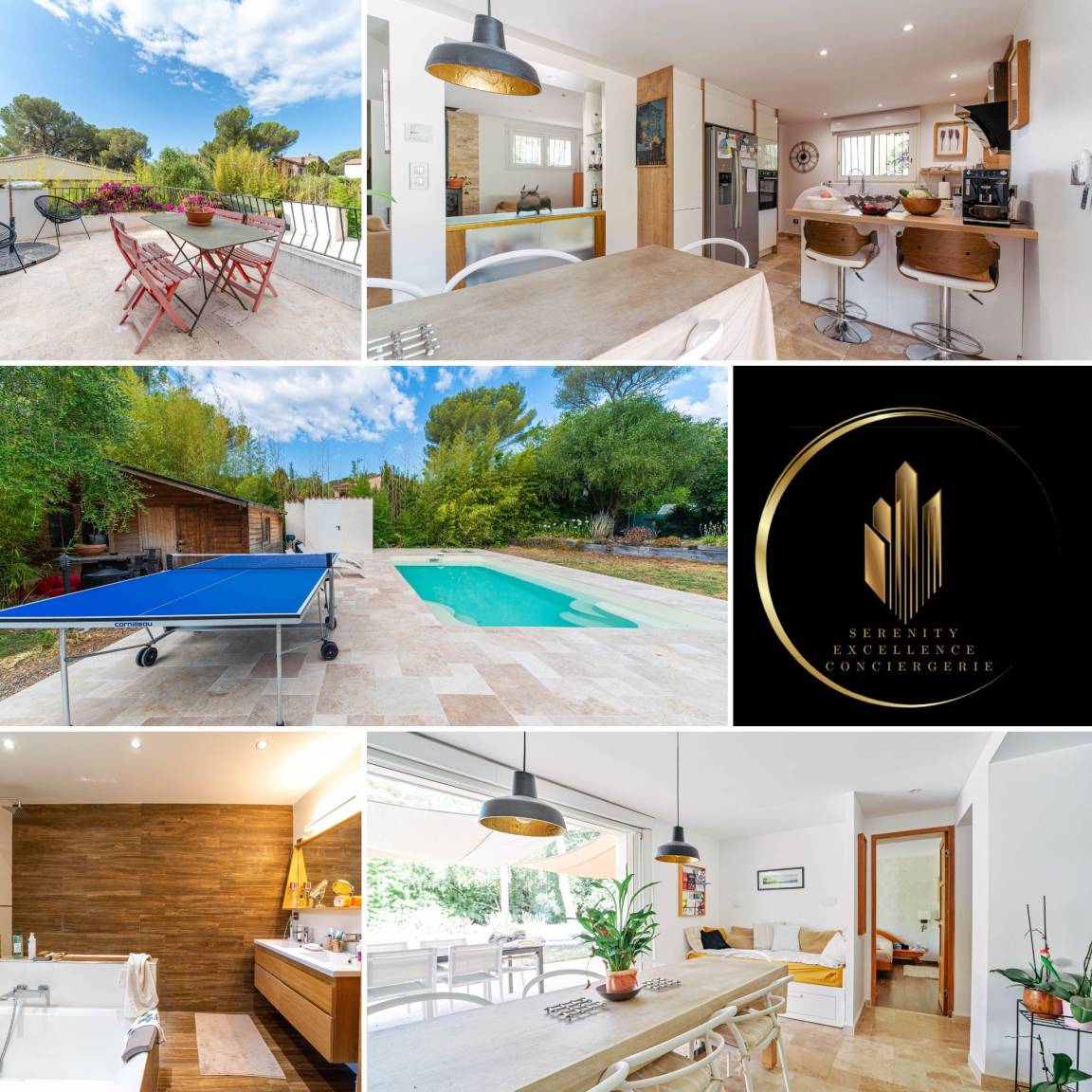 180 M² House ∙ 3 Bedrooms ∙ 6 Guests - Agay