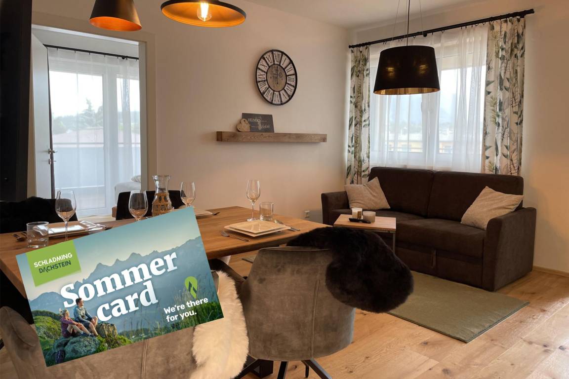 50 M² Ferienwohnung ∙ 1 Schlafzimmer ∙ 4 Gäste - Gröbming