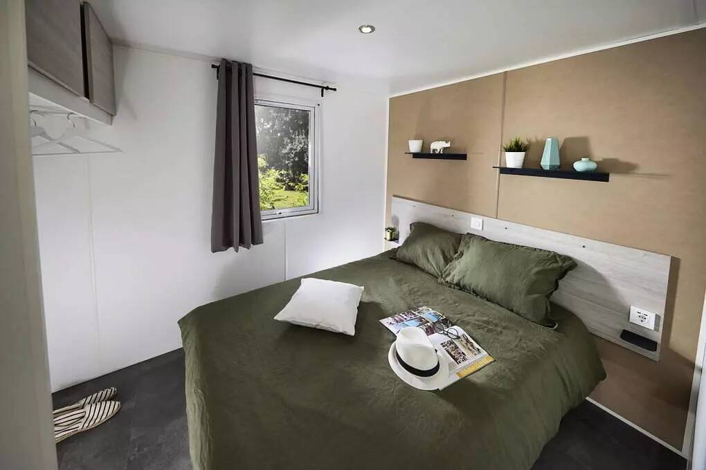 36 M² Mobilheim ∙ 3 Schlafzimmer ∙ 6 Gäste - Angles