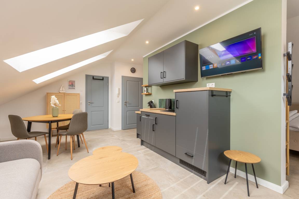 33 M² Ferienwohnung ∙ 1 Schlafzimmer ∙ 3 Gäste - Neuharlingersiel