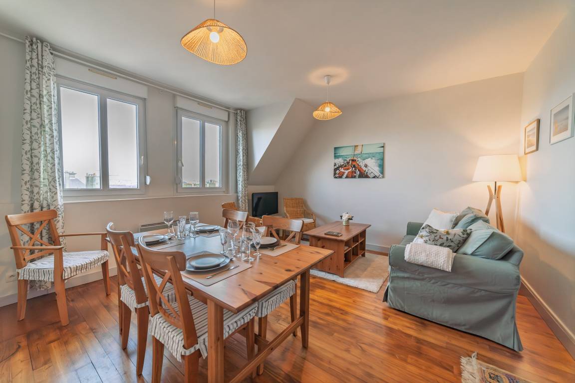 62 M² Ferienwohnung ∙ 2 Schlafzimmer ∙ 4 Gäste - Saint-Malo