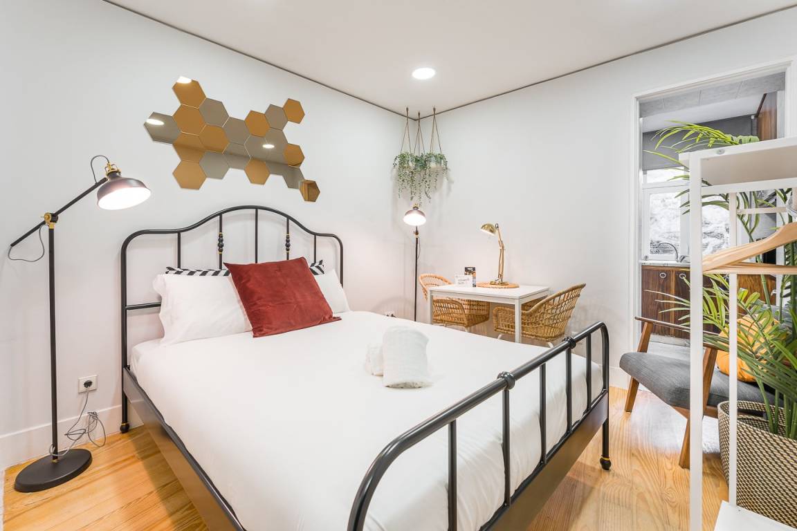30 M² Apartamento ∙ 1 Quarto ∙ 2 Hóspedes - São Bento