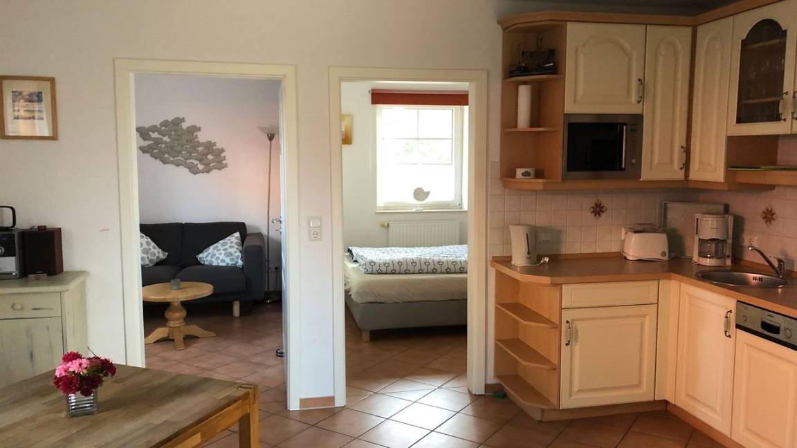 35 M² Ferienwohnung ∙ 1 Schlafzimmer ∙ 2 Gäste - Greetsiel