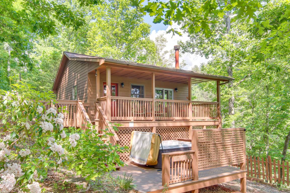 58 M² House ∙ 1 Bedroom ∙ 2 Guests - Cherokee, NC